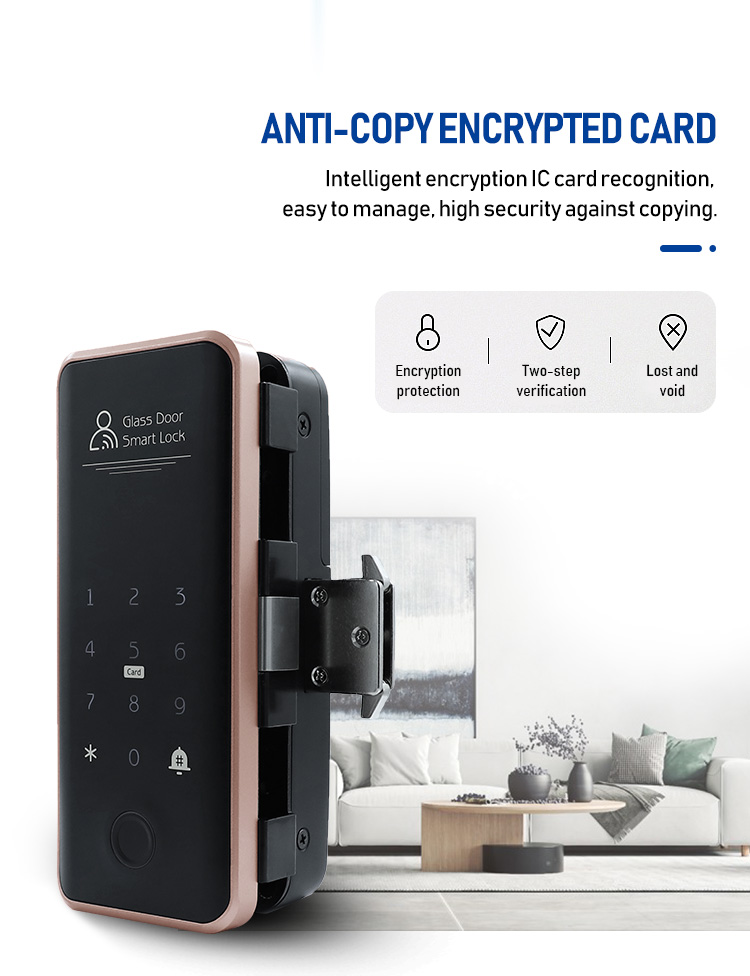 China G3 – Glass Door Lock App Fingerprint Remote Unlocking Full ...